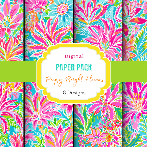 Preppy Paper - Etsy