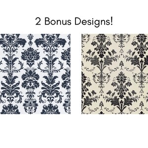 Regency Patterns Digital Paper | Digital Scrapbook Paper Pack ...