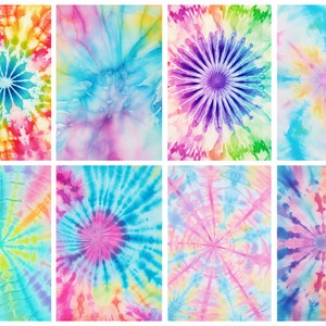 Pastel Tie Dye Digital Paper Pack | Commercial Use| Pastel Digital ...