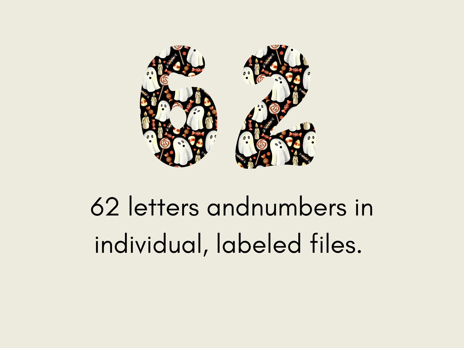 Ghost Clipart Alphabet Doodle Set Png Letters Commercial Use Halloween ...