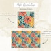 Vintage Hawaiian Block Print Digital Paper| Seamless Patterns | Summer ...