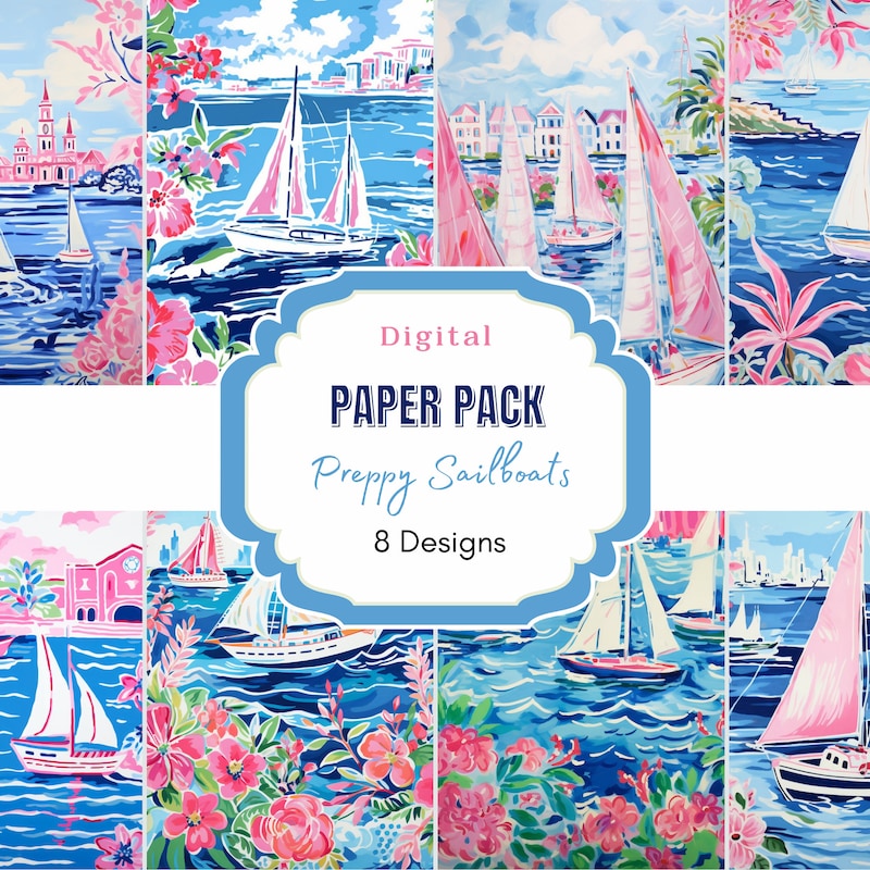Preppy Paper - Etsy
