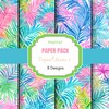 Retro Digital Paper Scrapbook Paper Groovy Digital Paper Retro ...