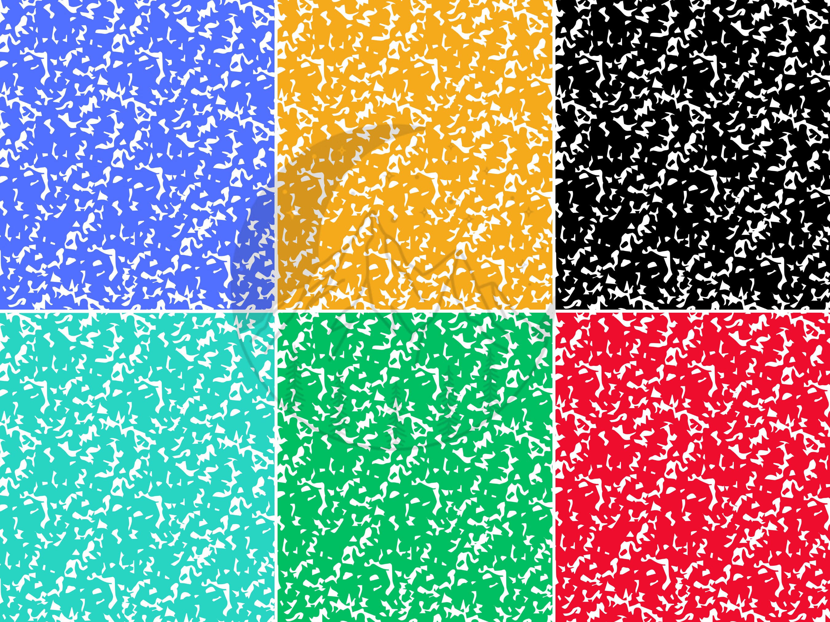 Composition Notebook Digital Paper | Composition Book Pattern| School ...