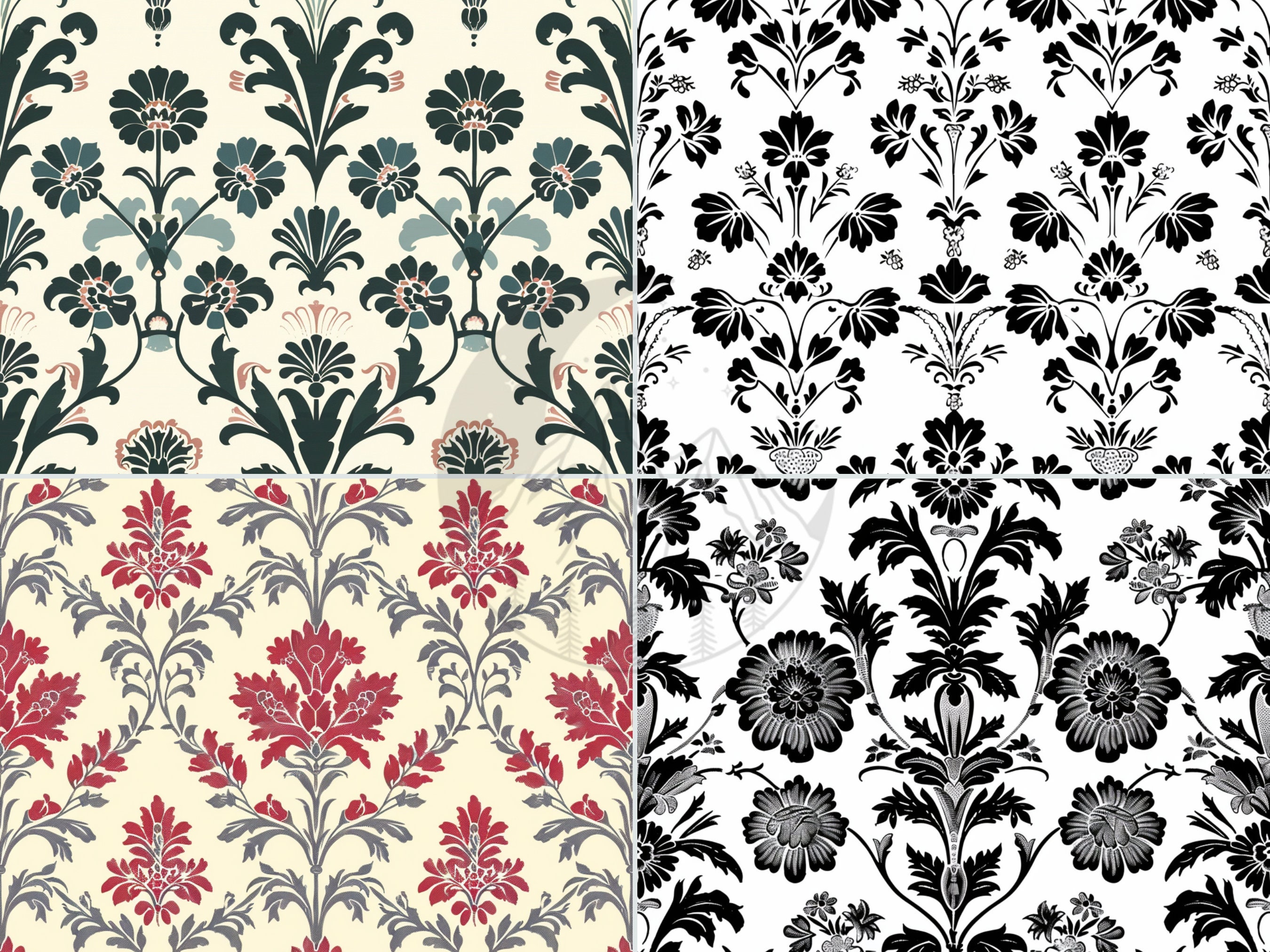 Regency Digital Paper Craft Scrapbook Cards Collage Regency Women ...