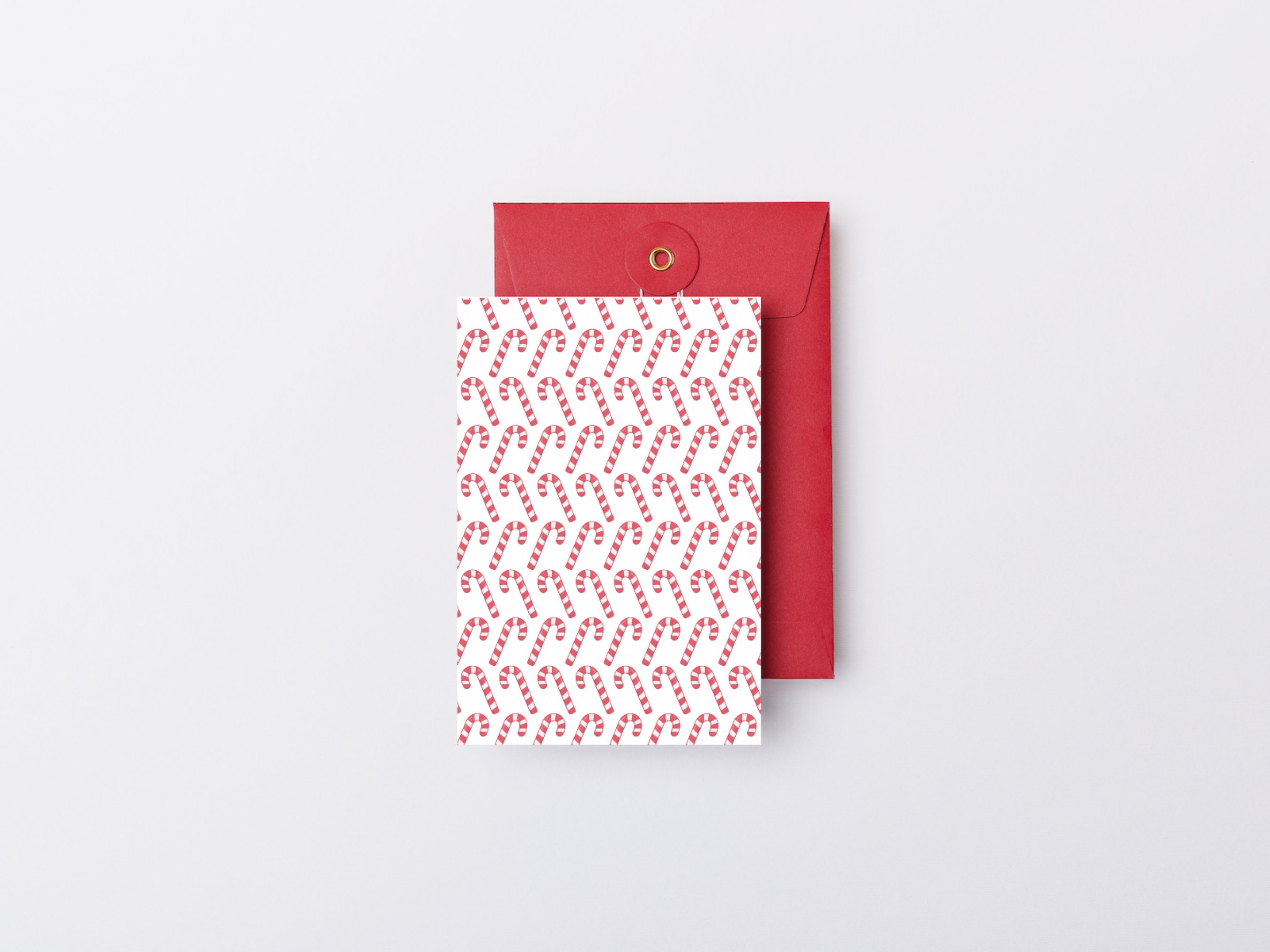 Candy Cane Digital Paper | Christmas Digital Paper | Digital Download ...