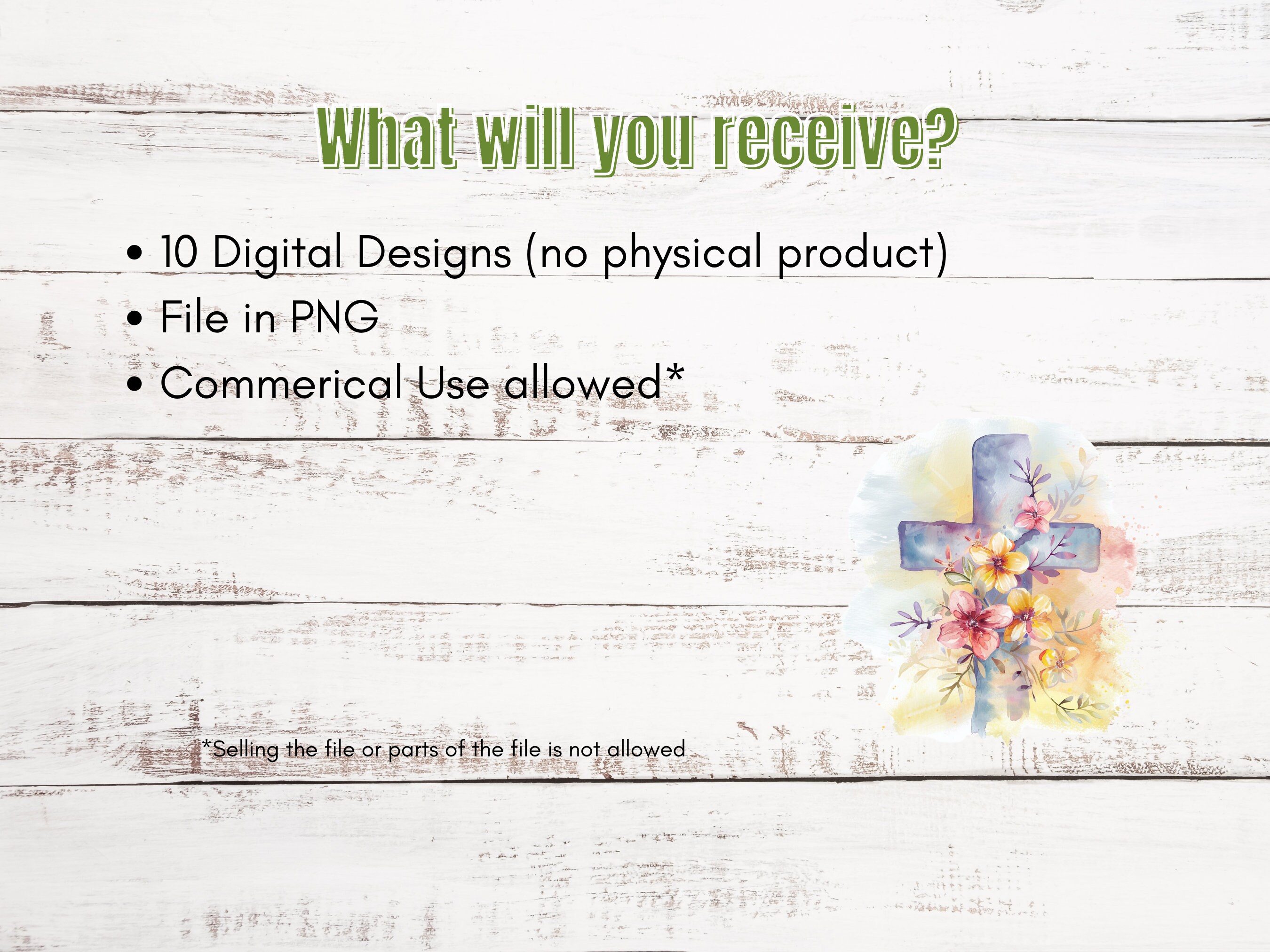 Watercolor Floral Cross Clipart Religious Clip Art Church Clipart Cross ...