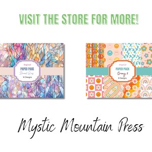 Preppy Western Scene Digital Paper | Seamless Pattern | Western Print ...