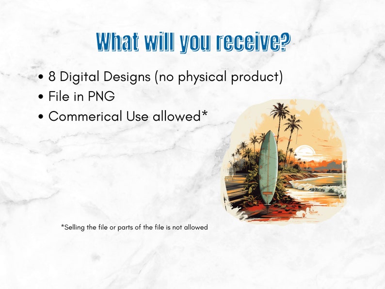 Vintage Surfing Sunset Clip Art Palm Tree Sunset Beach Scene Summer ...