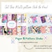 Vintage Hawaiian Block Print Digital Paper| Seamless Patterns | Summer ...
