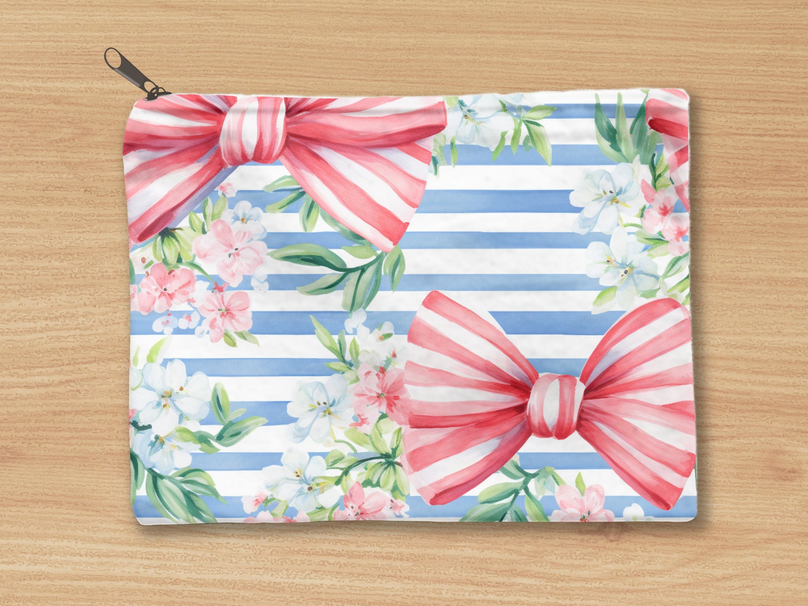 Preppy Coquette Bows Digital Paper Instant Download Digital Download ...