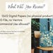 Vintage Hawaiian Block Print Digital Paper| Seamless Patterns | Summer ...
