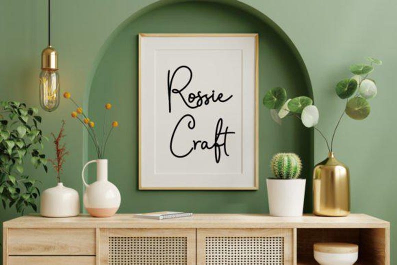 Snapdragon Calligraphy Font, Calligraphy Script Font for Cutting ...