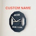 Customizable Weight Plate Clock, Personalized Gym Decor, Fitness ...