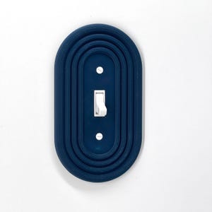 Mid-century Modern Oval Light Switch Cover - Available in Multiple ...