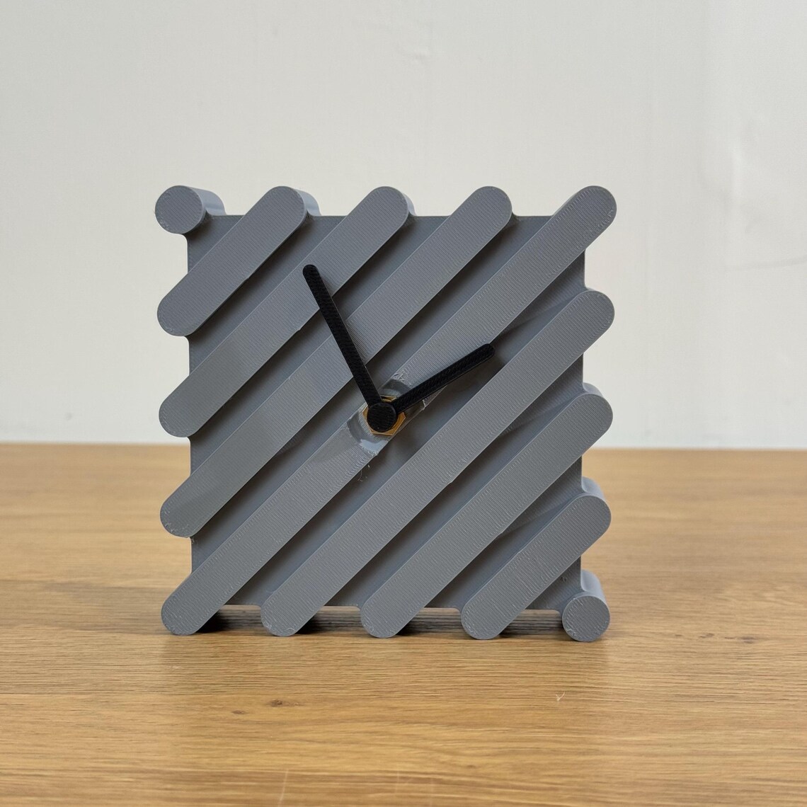 Functional Square Desk Clock | Minimalist Modern Home and Office Decor ...