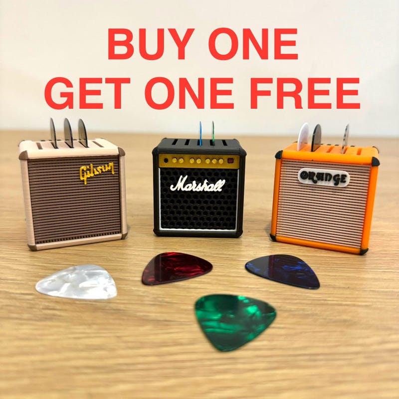 Guitar Pick Box Fender - Etsy