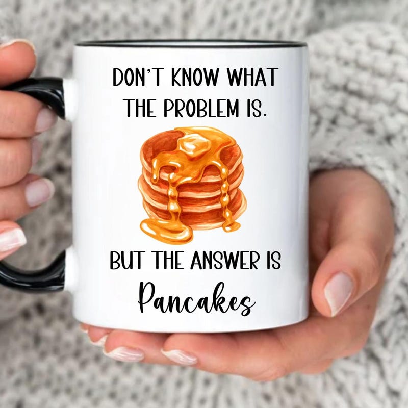 Custom Mug Pancake - Etsy