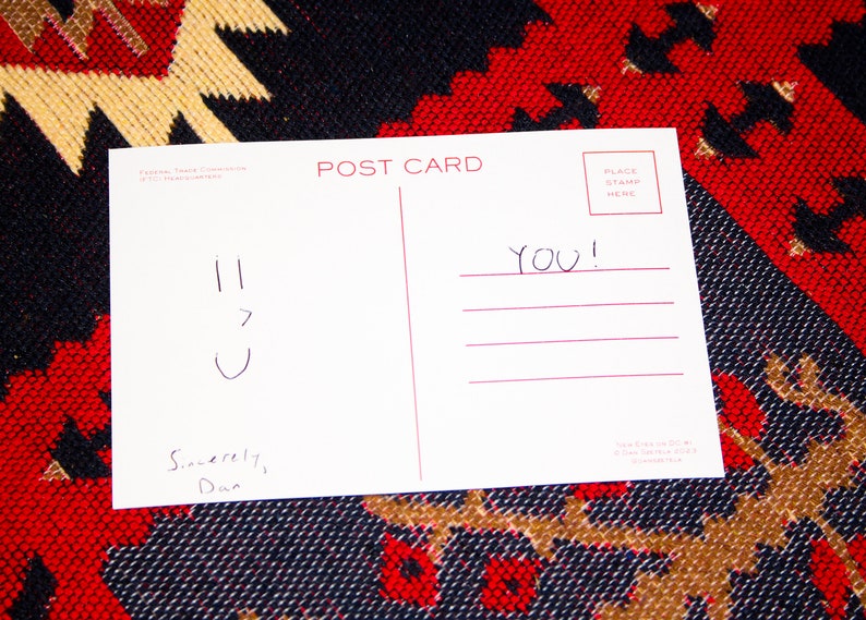 I'll Send You a Postcard With a Nice Message on It! - Etsy