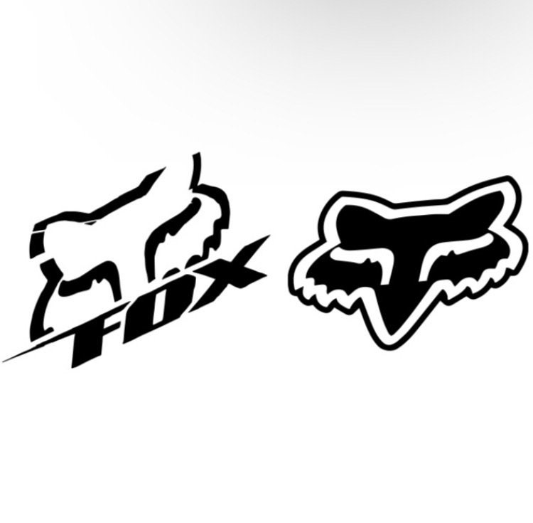 Fox Racing Decal Etsy
