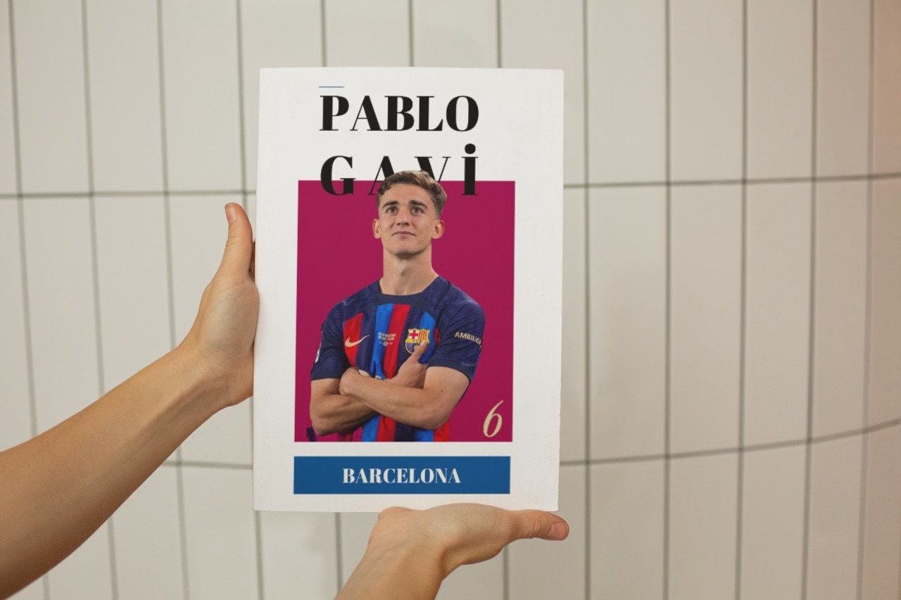 Pablo Gavi Poster - Etsy