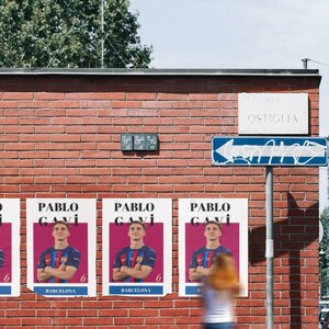 Pablo Gavi Poster - Etsy