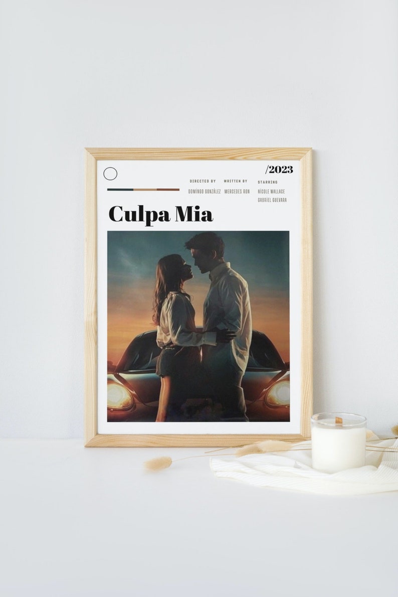 CULPA MİA POSTER Nick Leister Noah Gabriel Guevara Nicole Walles My Fault Culpa Mia - Etsy