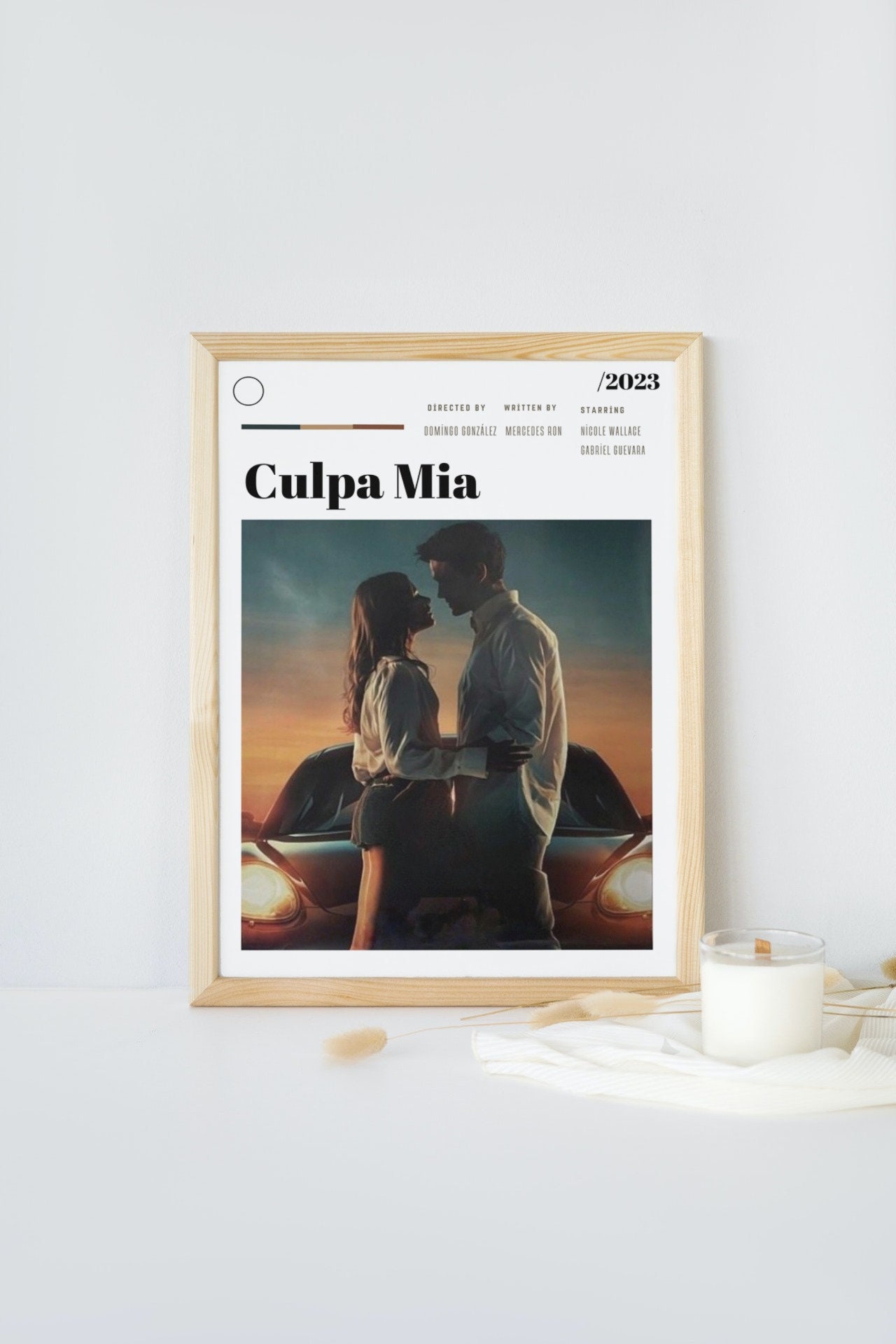 CULPA MİA POSTER Nick Leister Noah Gabriel Guevara Nicole Walles My Fault Culpa Mia - Etsy