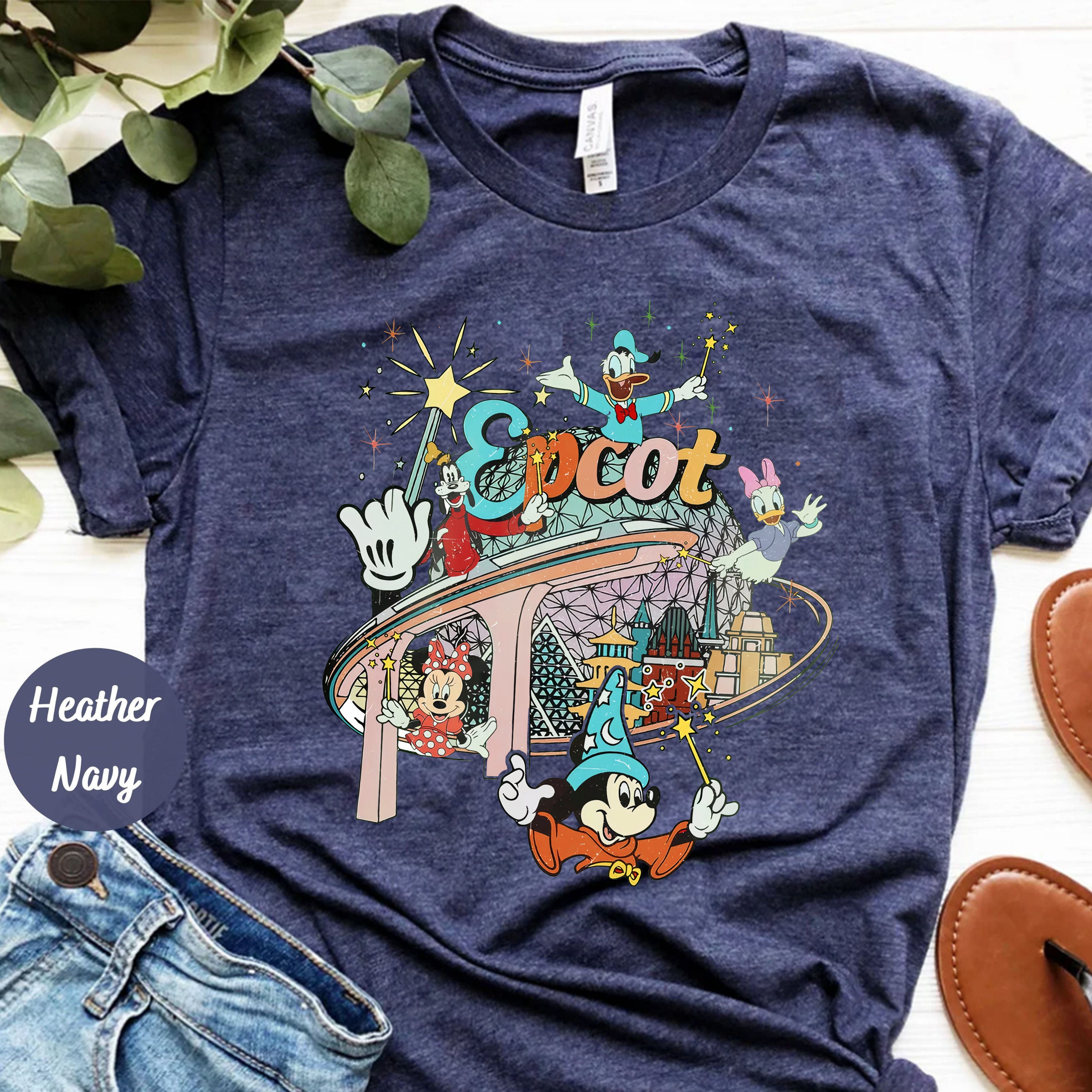 Disney Epcot Shirt, Vintage Epcot 1982 Shirt, Vintage Disney Shirt ...