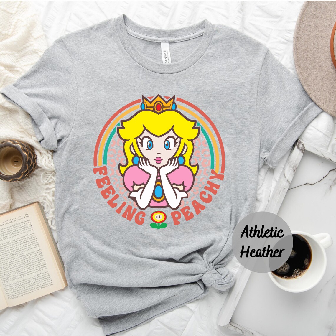 Retro Princess Peach Shirtprincess Peach Mario Shirt Feeling - Etsy