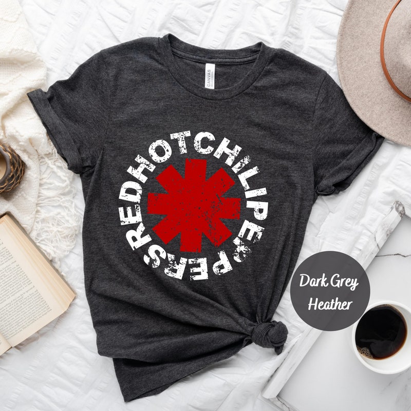 Red Band Tee Shirt - Etsy