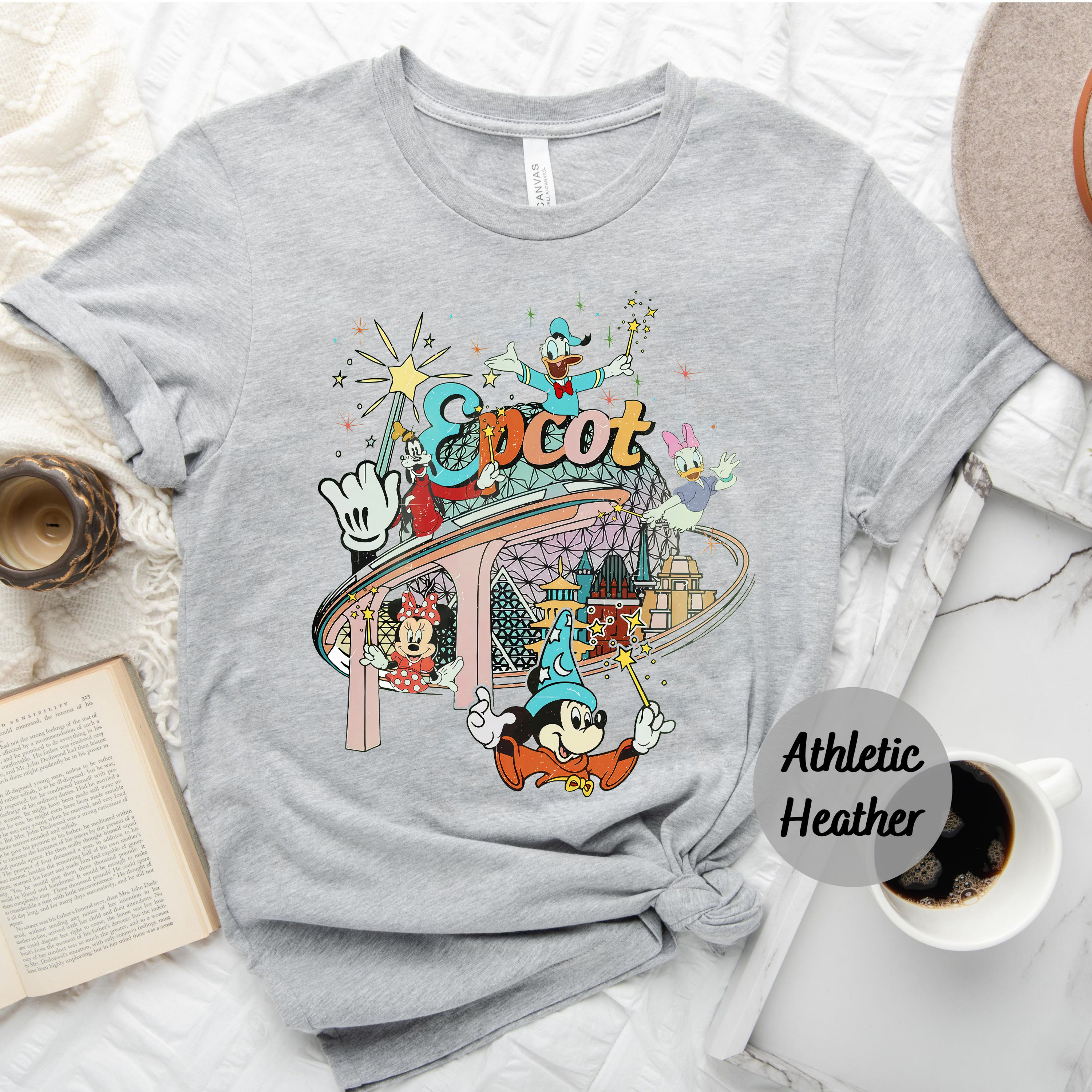 Disney Epcot Shirt, Vintage Epcot 1982 Shirt, Vintage Disney Shirt ...