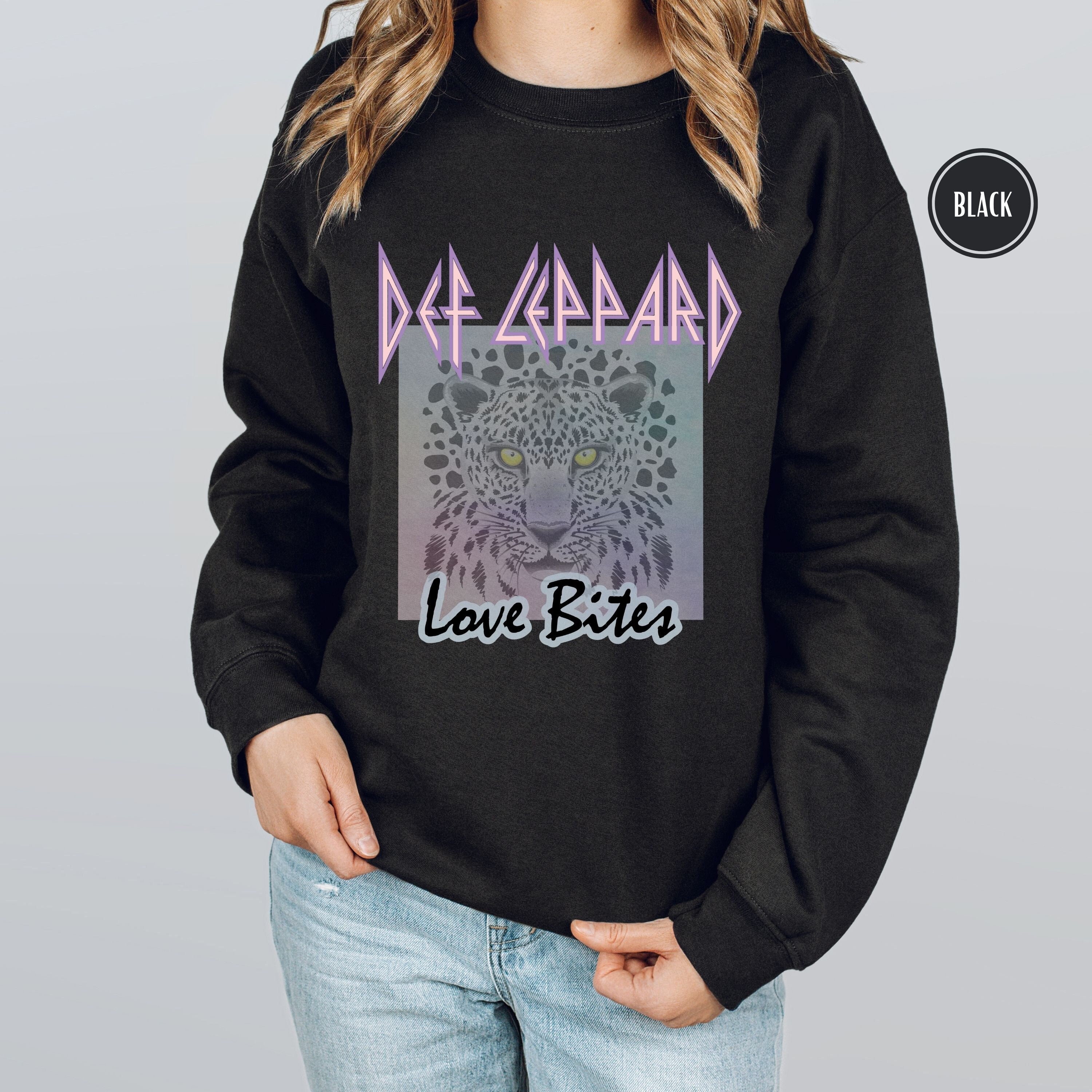 Def Leppard, Def Leppard Crewneck Sweatshirt, Band Tee, Rock N Roll ...