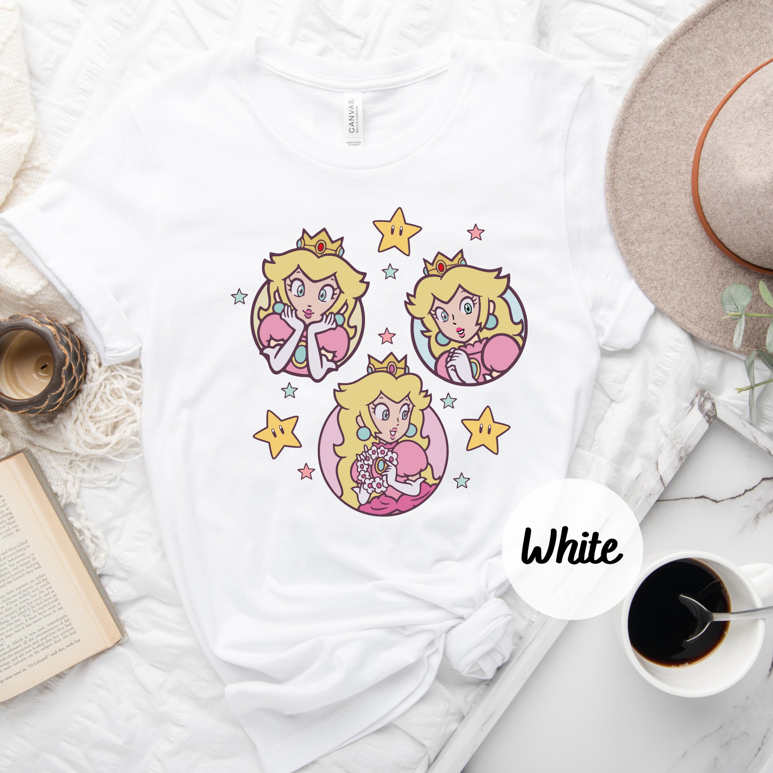 Princess Peach Mario Comfort Colors® Shirt Its Peach Time - Etsy