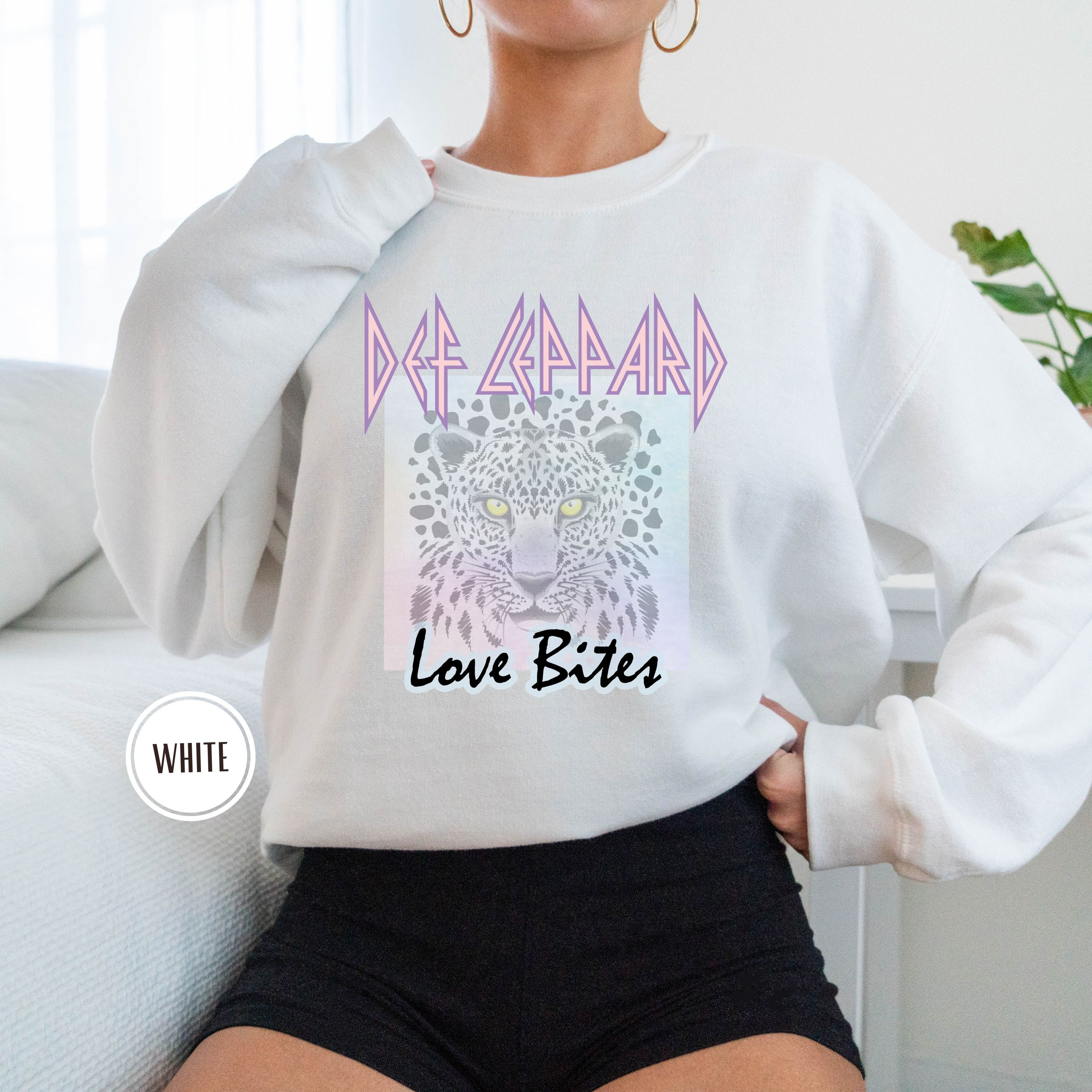 Def Leppard, Def Leppard Crewneck Sweatshirt, Band Tee, Rock N Roll ...