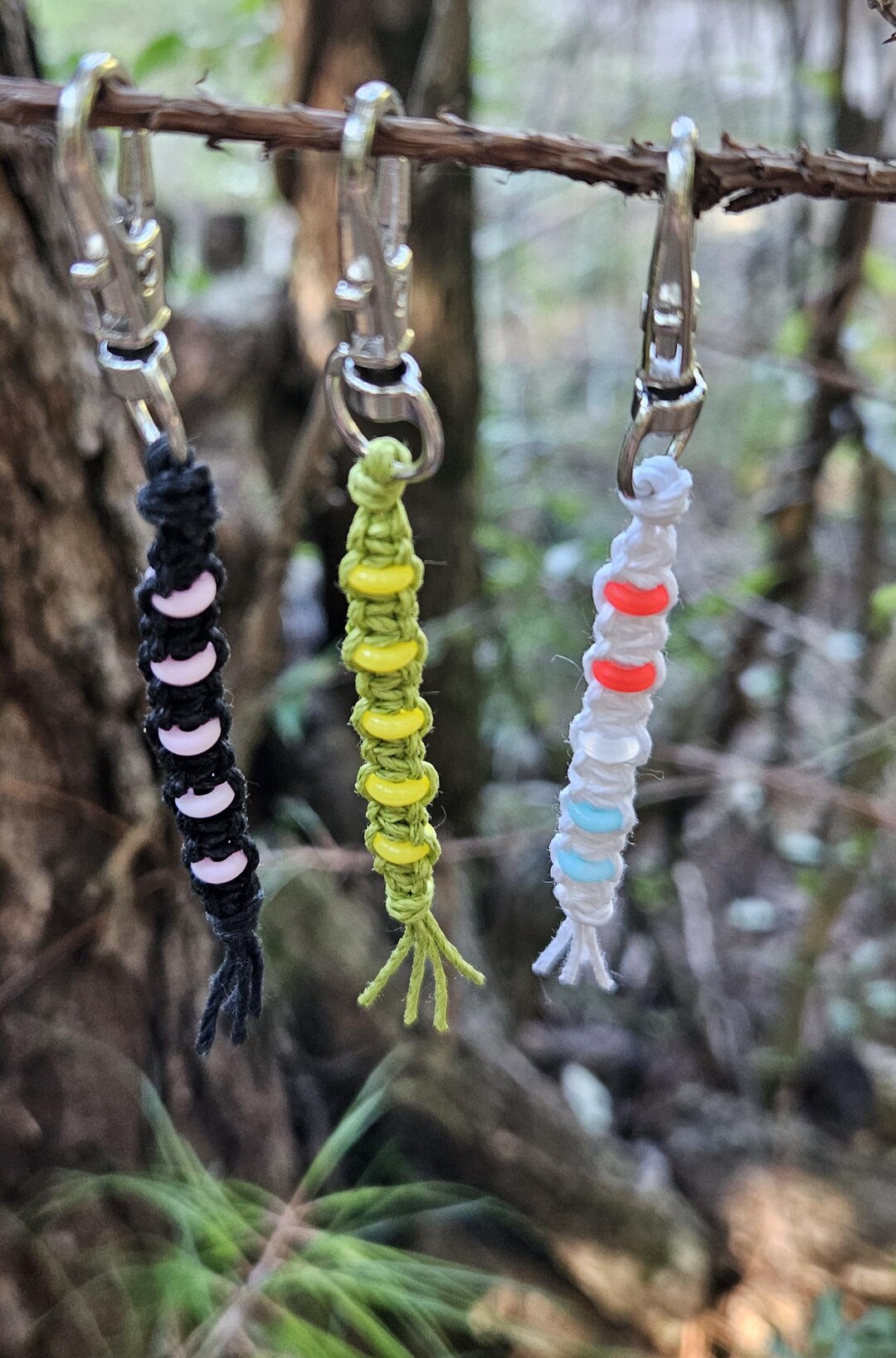 Pick and Pull Fidget Keychain With Lobster Clasp - Urge to Pull - Focus ...