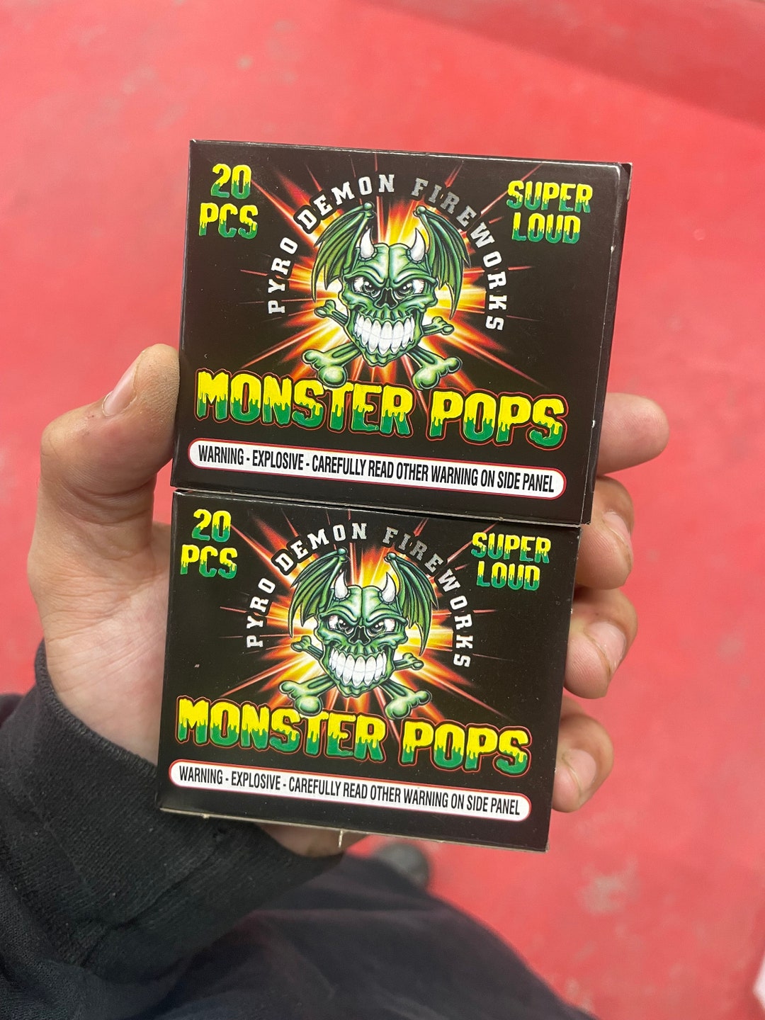 Monster Snaps 2 Pack adult Version Throw Extreme Pop and - Etsy
