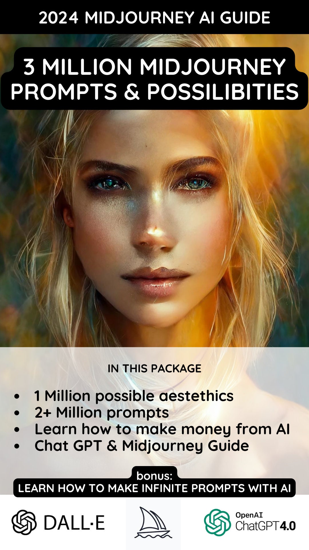 Midjourney Prompts, Midjourney Prompt Guide, Chat GPT Midjourney Prompts, AI Prompts, Midjourney ...