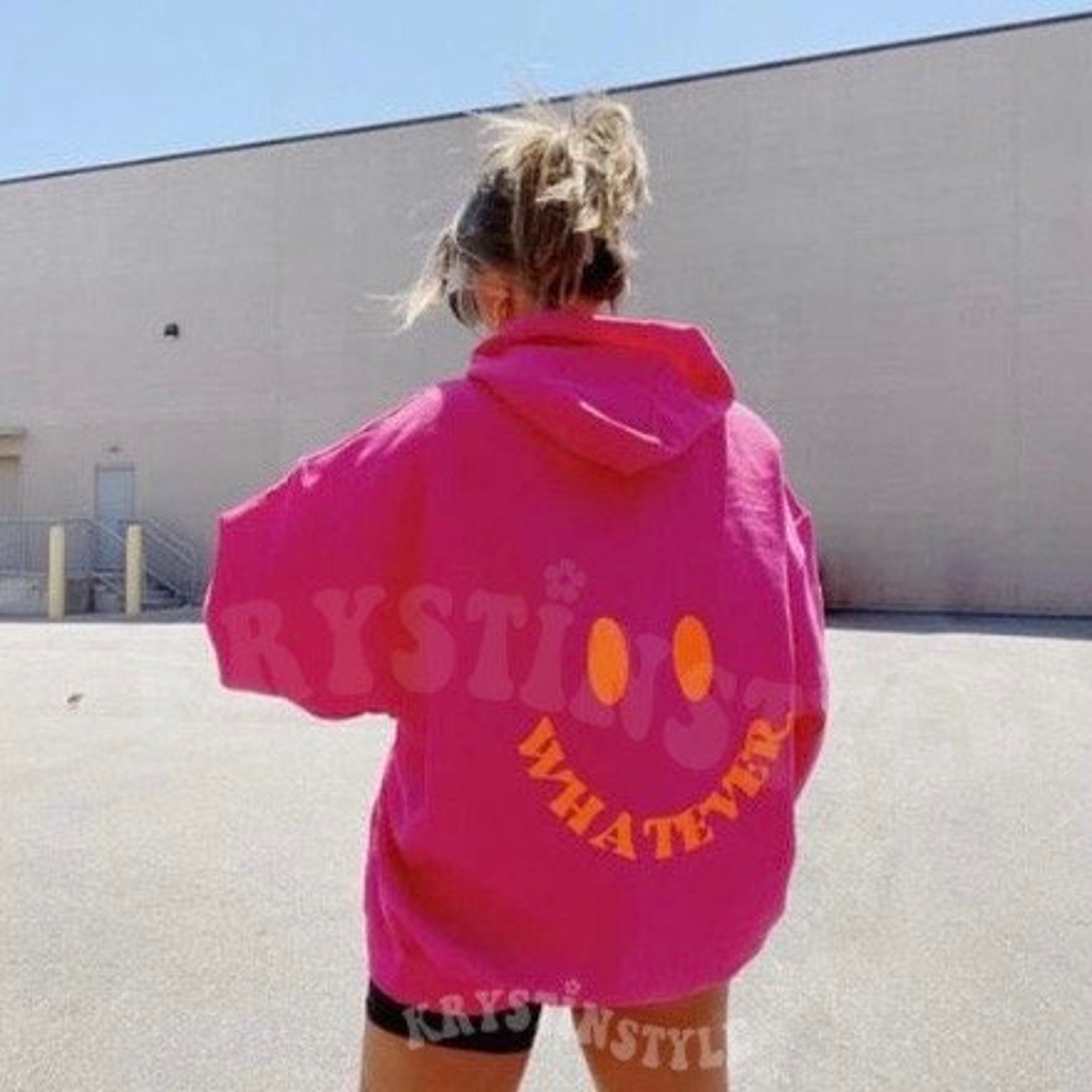 Smiley Whatever Hoodie | Aesthetic, Trendy Sweatshirt, Hoodie ...