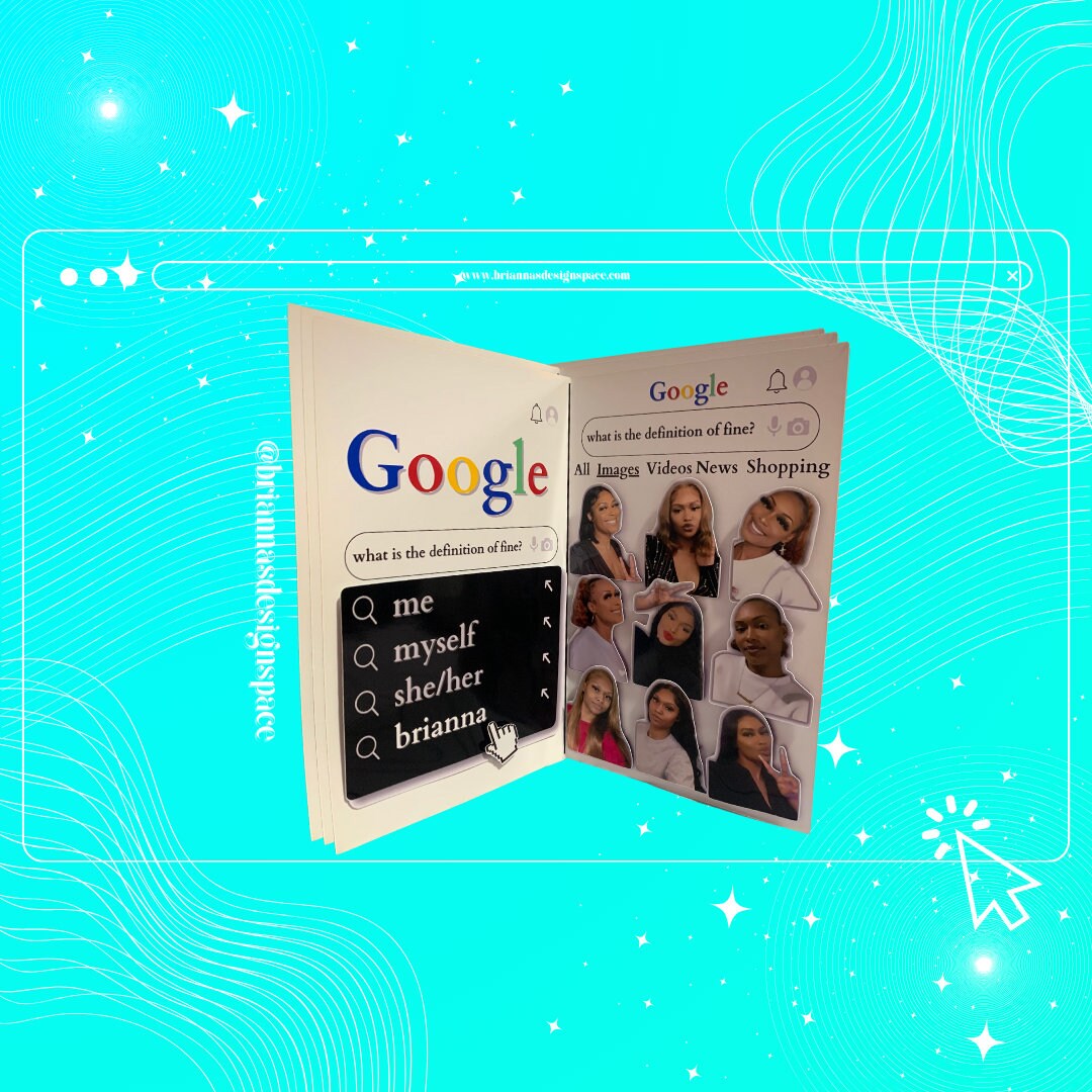 Google Search Themed Pop up Card Cricut, Gift for Him, Gift for Her ...