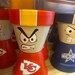 Football Pot People - Etsy
