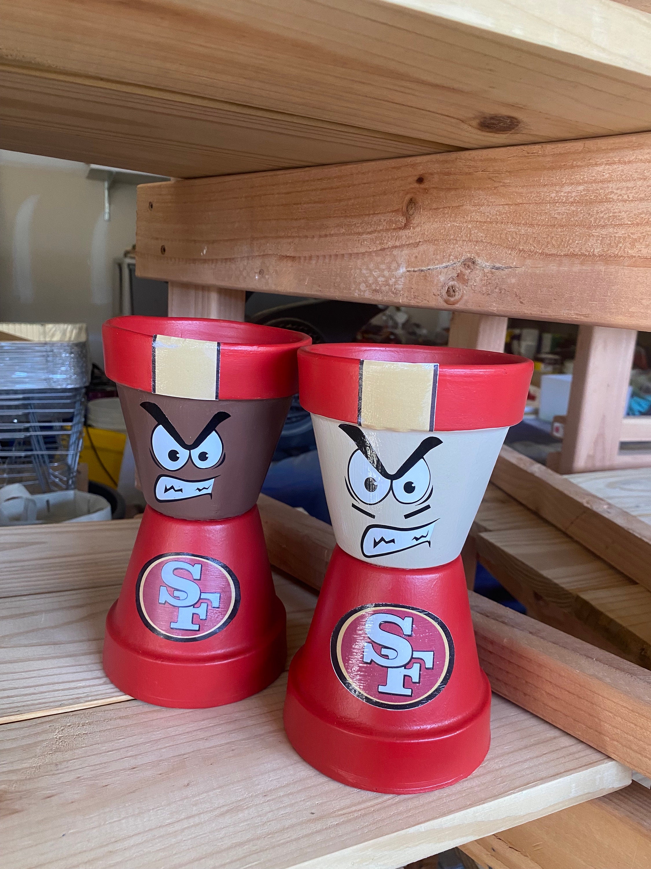 4inch Football Player Pots - Etsy