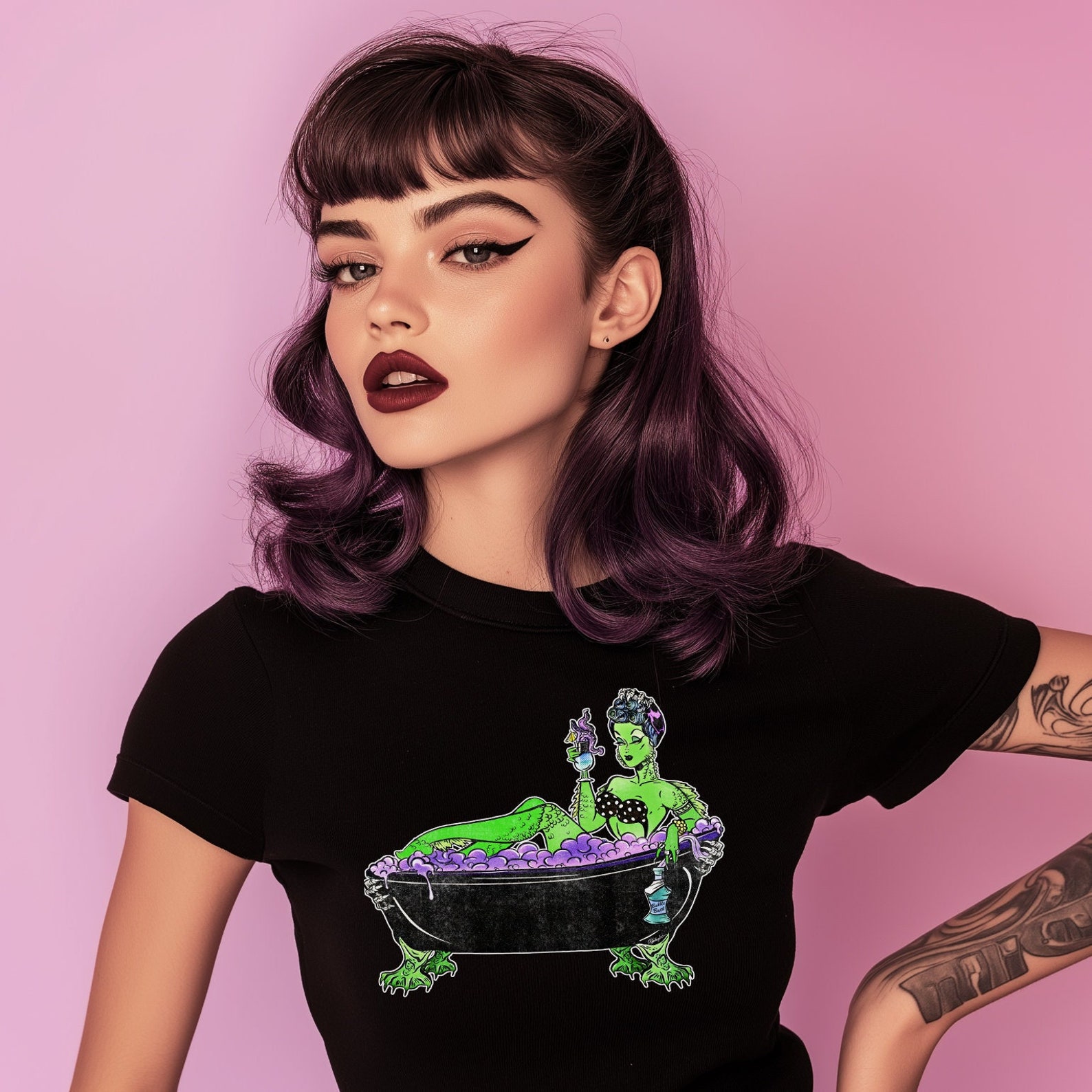 Creature Comforts, Siren in Suds (monster Bubble Bath) - Bella + Canvas ...