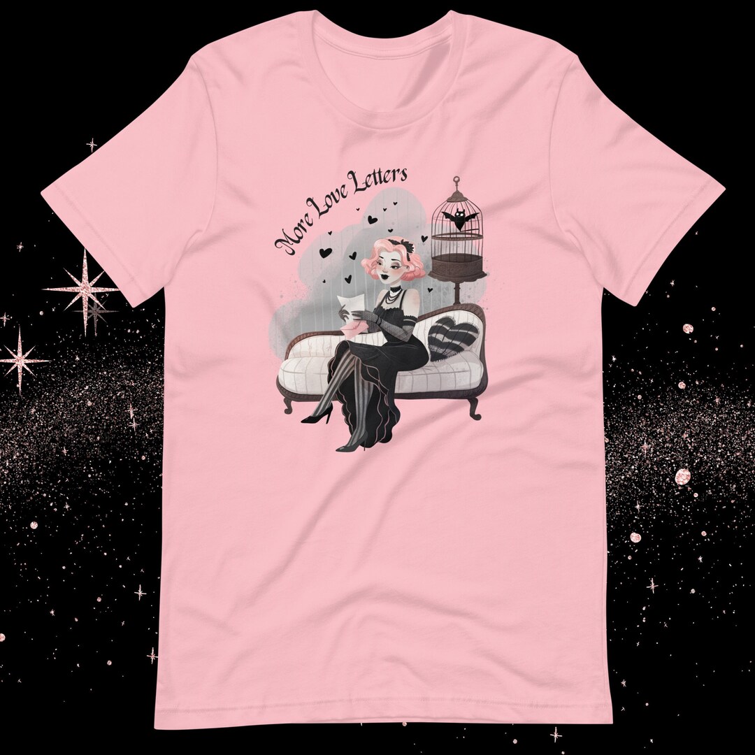 Whimsigoth Shirt Pastel Goth Tee Goth Love Shirt Pink - Etsy