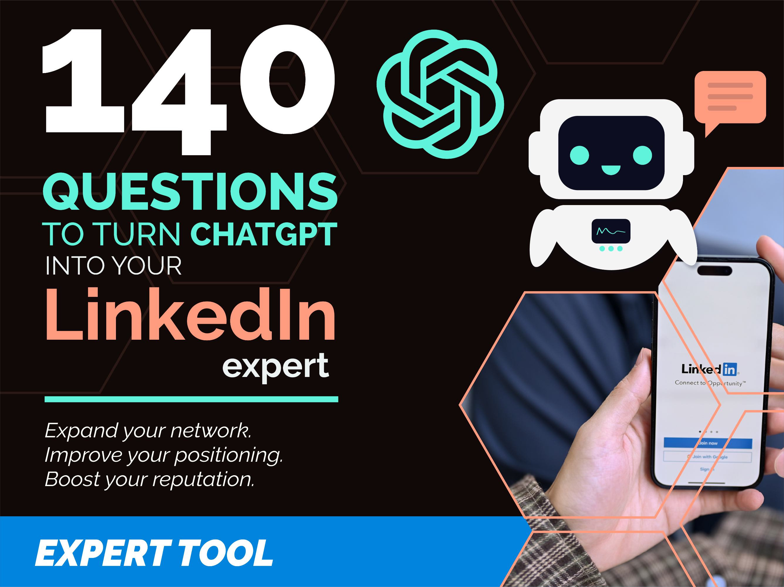 Linkedin Expert Tool: Connect With the Best Chatgpt Prompts, Marketing Strategy, Small Business ...