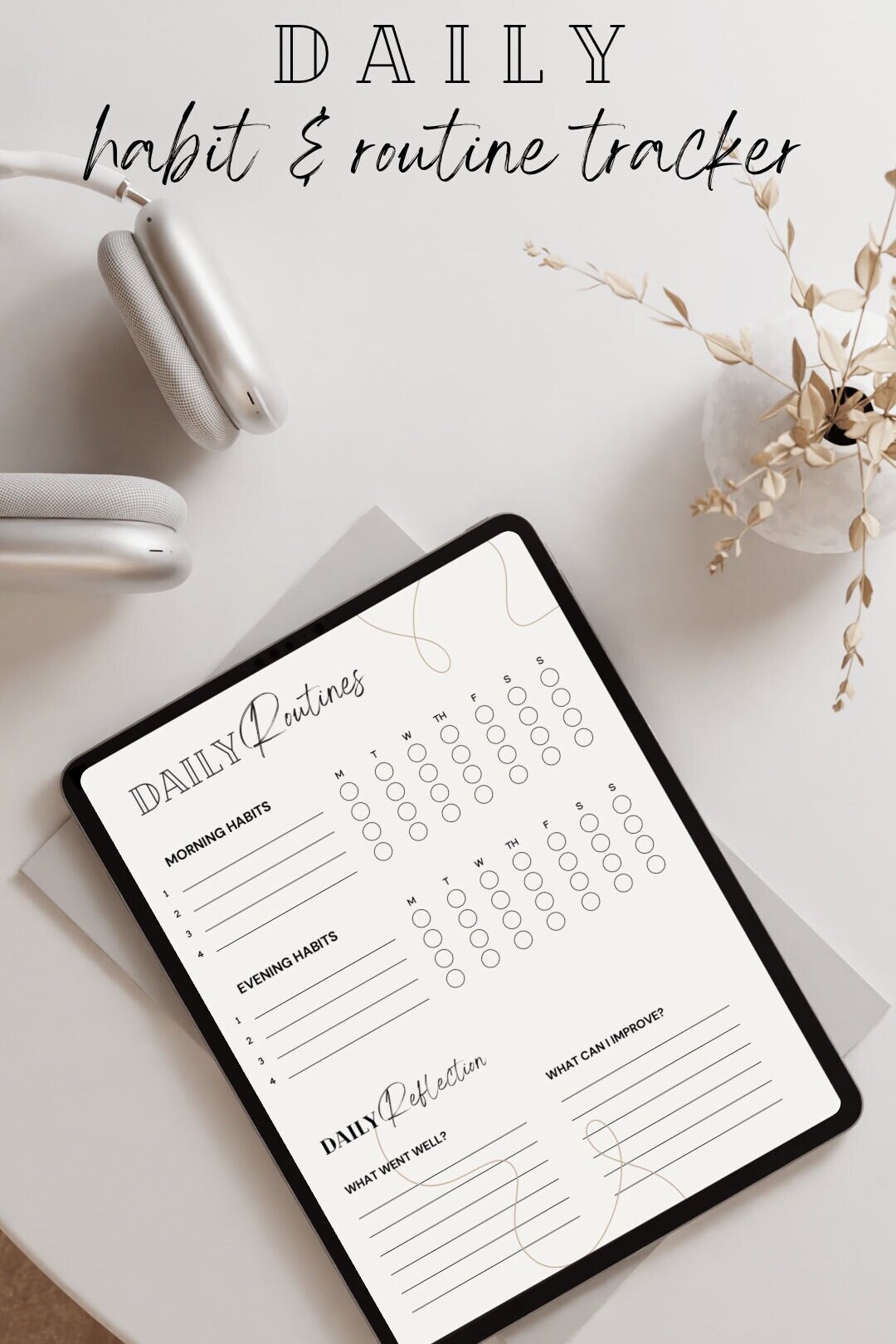 DAILY Planner/to-do Checklist, Tracker, Routine Checking, Daily Habits ...