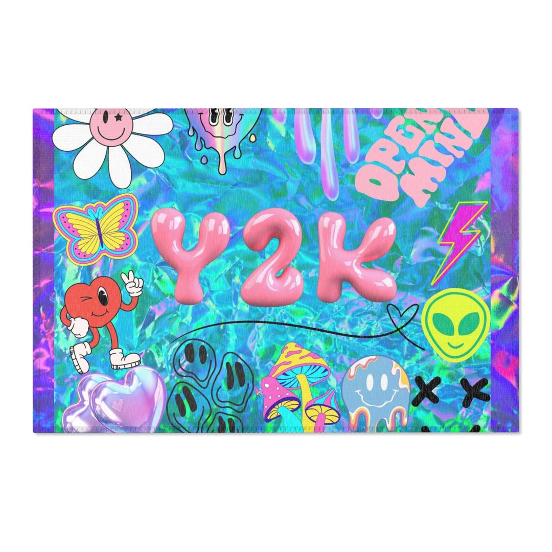 Y2K Era Vault Area Rug - Etsy