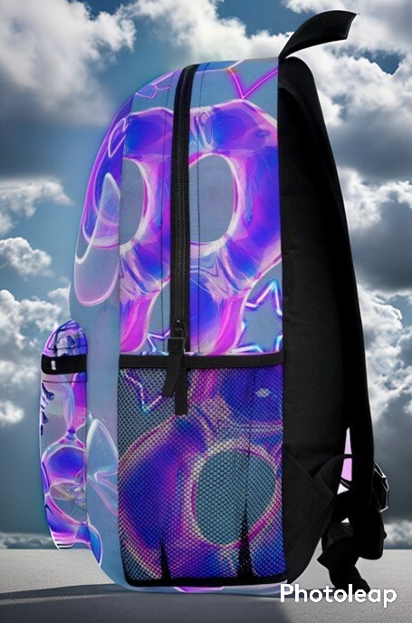 Y2K Era 90s Vibes Gummy Bear Alien Logo Back Pack - Etsy