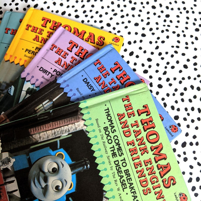 Thomas the Tank Engine Ladybird Books - Etsy Australia