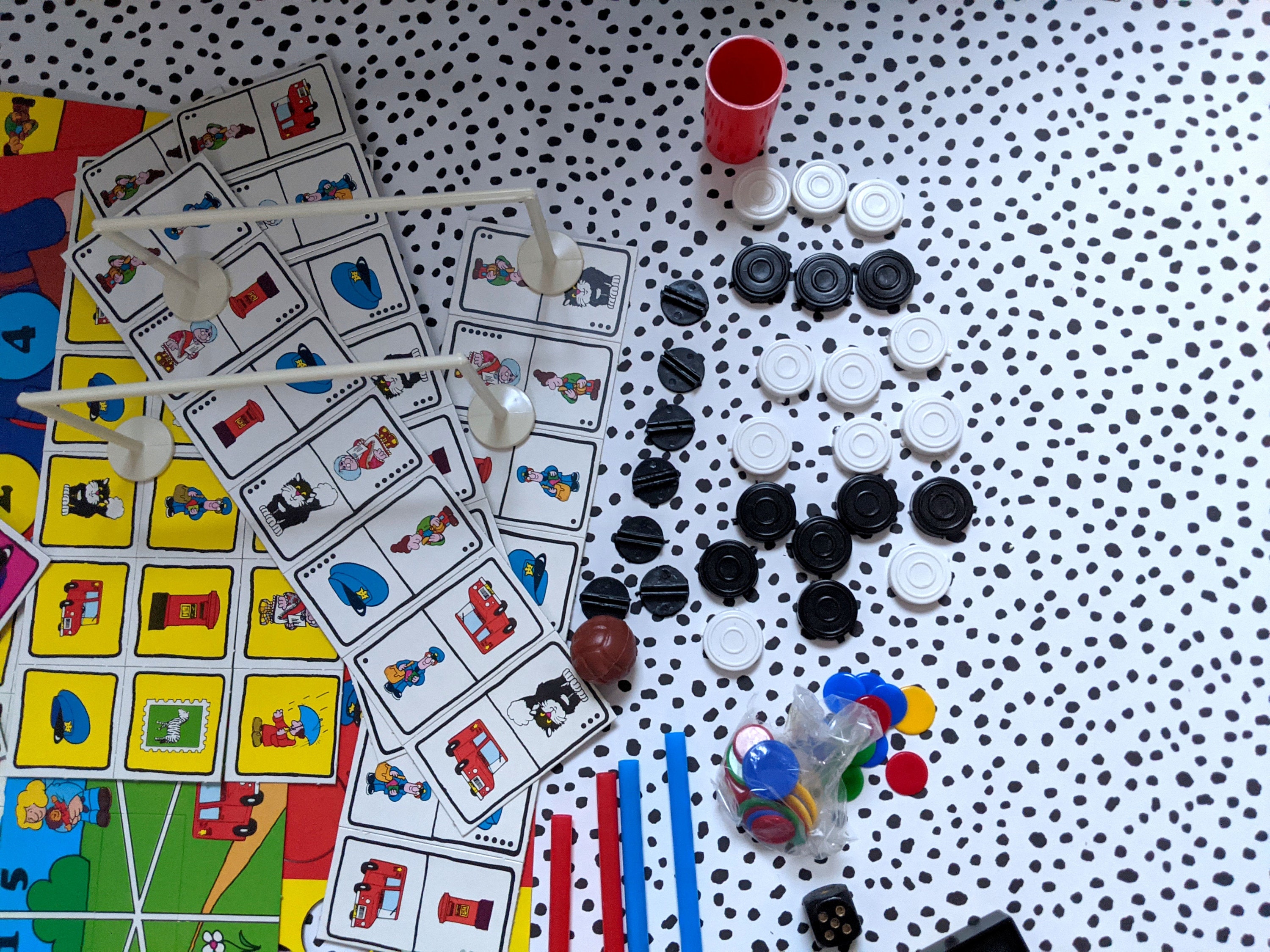 Vintage Postman Pat Rare Compendium of Games MS Games 1984 Rare and ...